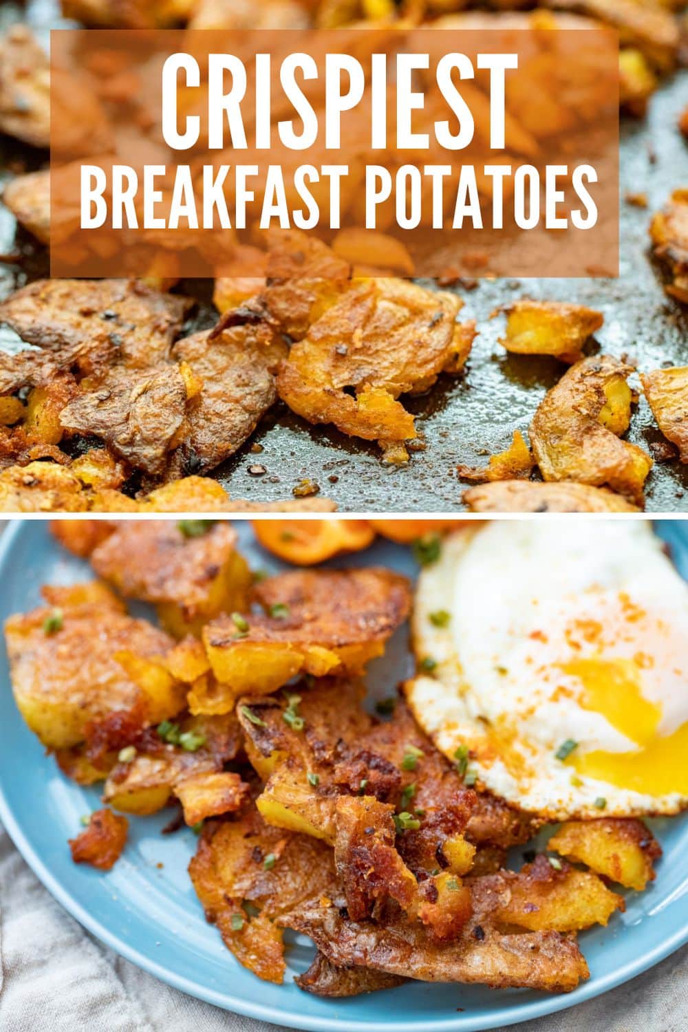 Crispy Breakfast Potatoes - Smashed Potatoes for Brunch