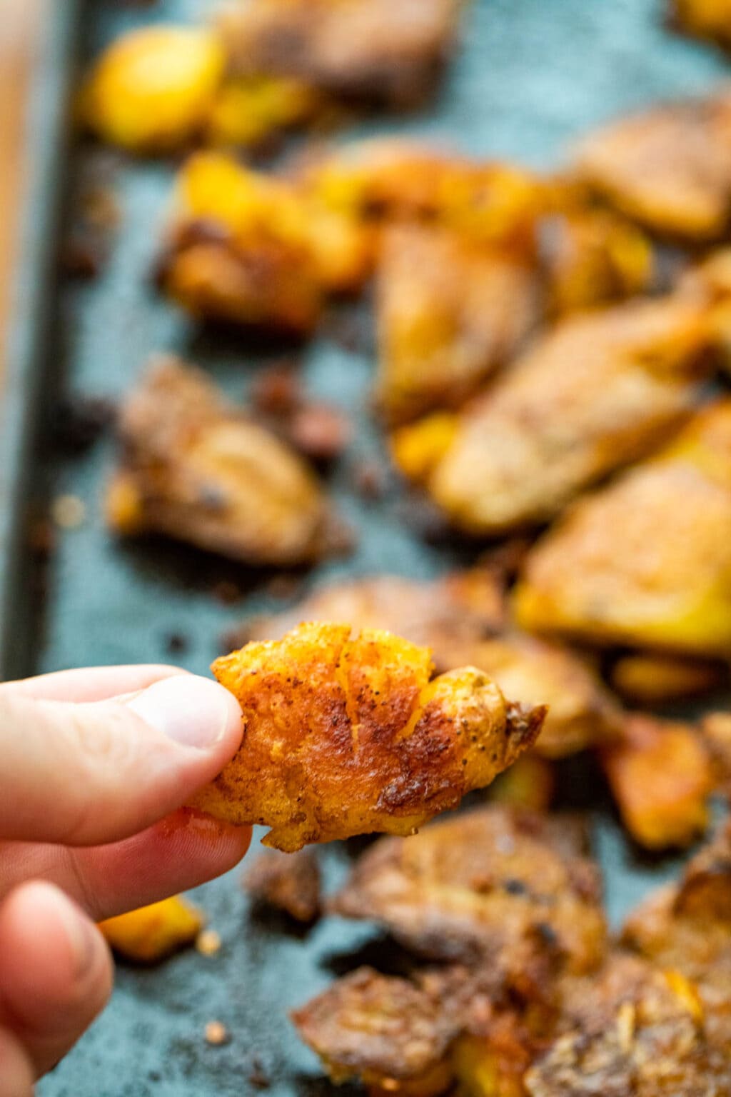 Crispy Breakfast Potatoes - Smashed Potatoes for Brunch