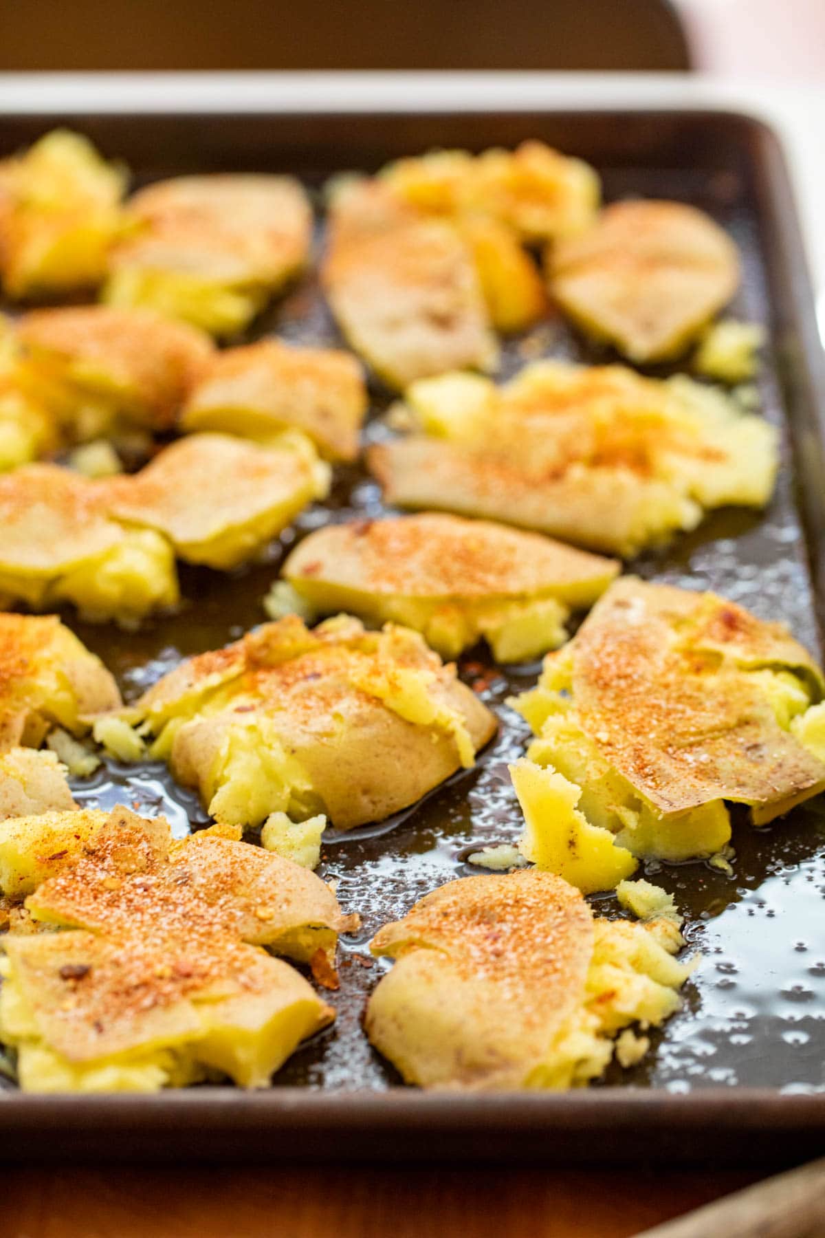 Crispy Breakfast Potatoes - Smashed Potatoes for Brunch