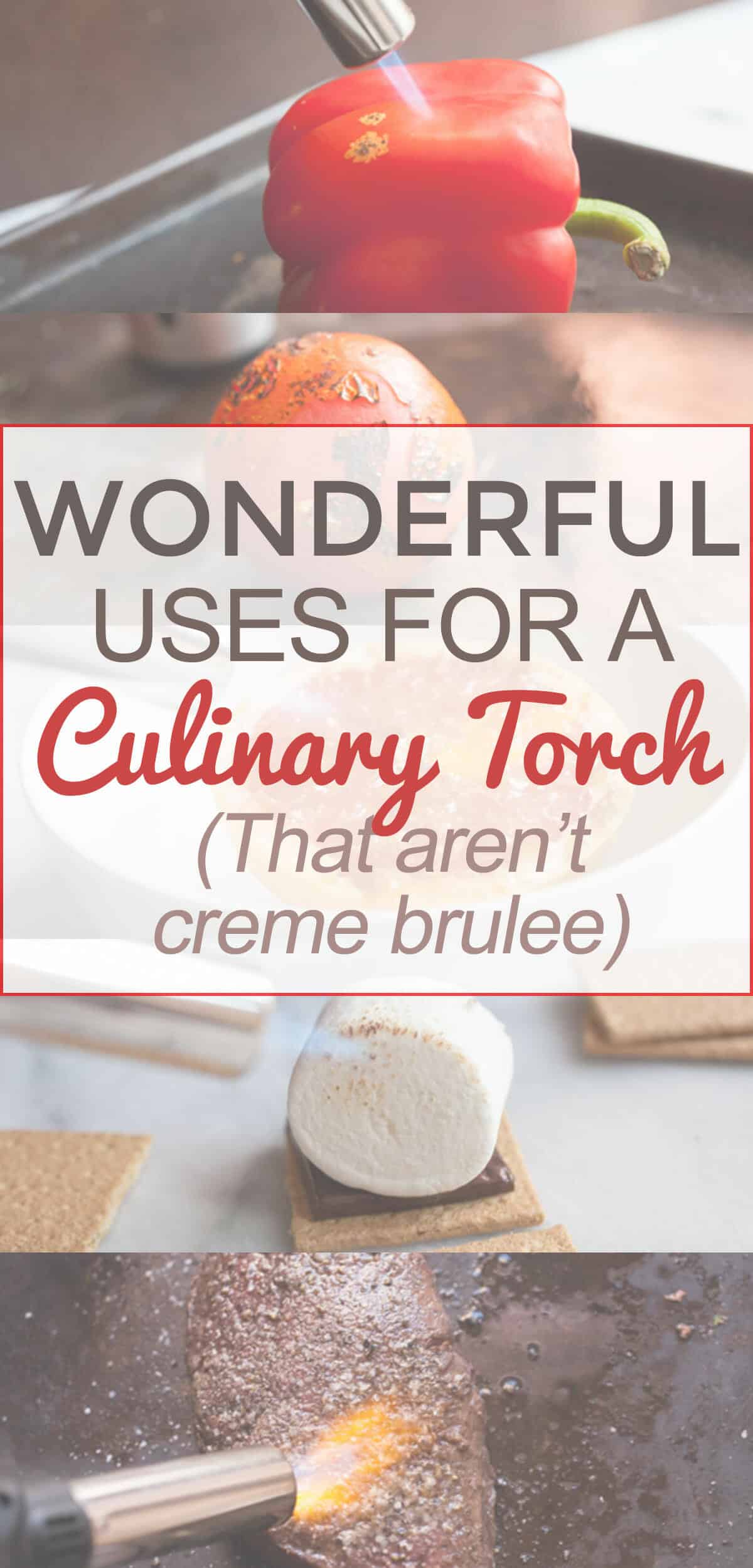 Uses for a Culinary Torch (That Aren't Creme Brulee) ~ Crunch Time Kitchen