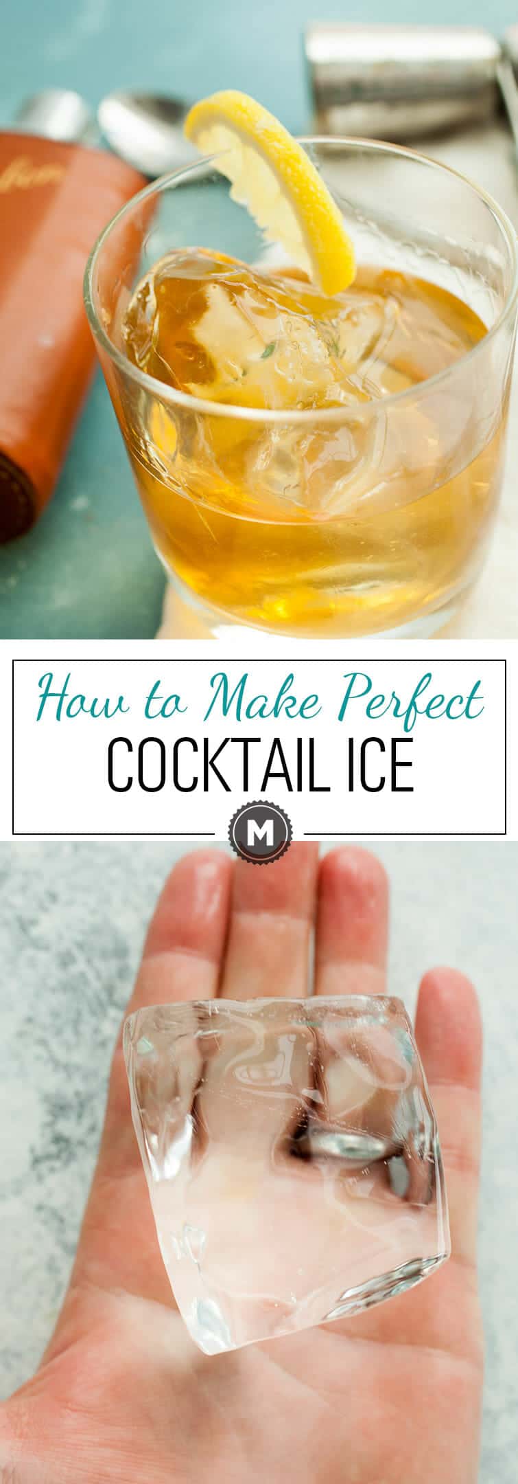How to Make Perfect Cocktail Ice at Home ~ Crunch Time Kitchen