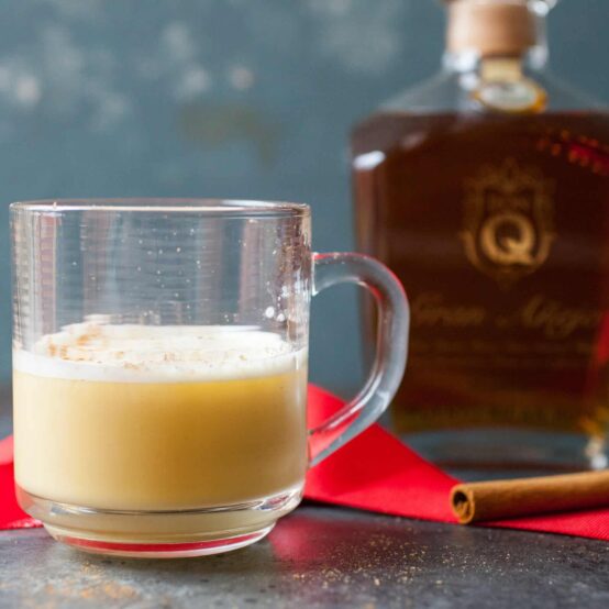 The Rum Flip Cocktail - Easy Holiday Rum Drink ~ Crunch Time Kitchen