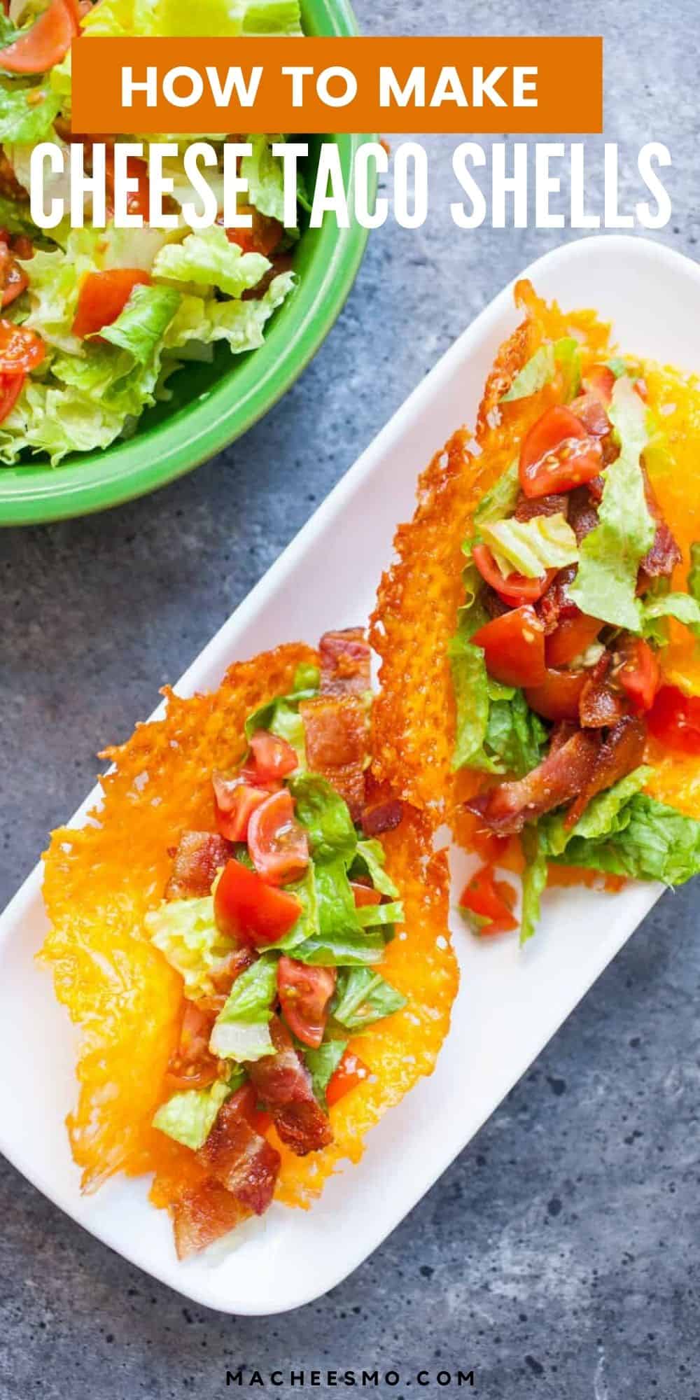 How to Make Low-Carb Cheese Taco Shells - Step by Step