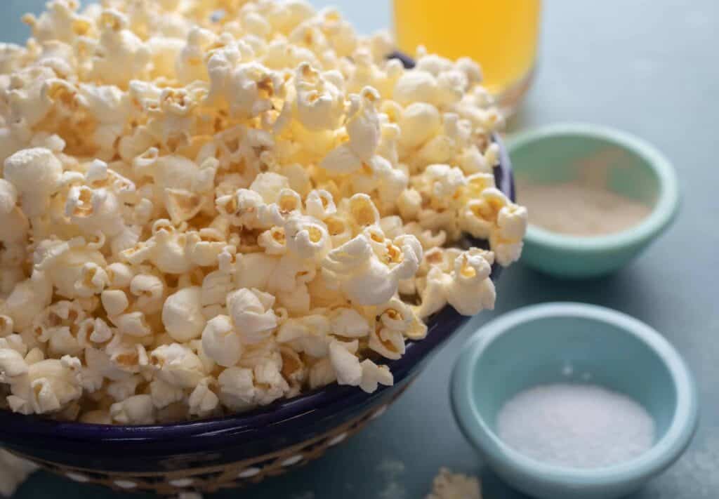 Salt and Vinegar Popcorn Recipe - 2-Ingredient Seasoning ~ Crunch Time ...