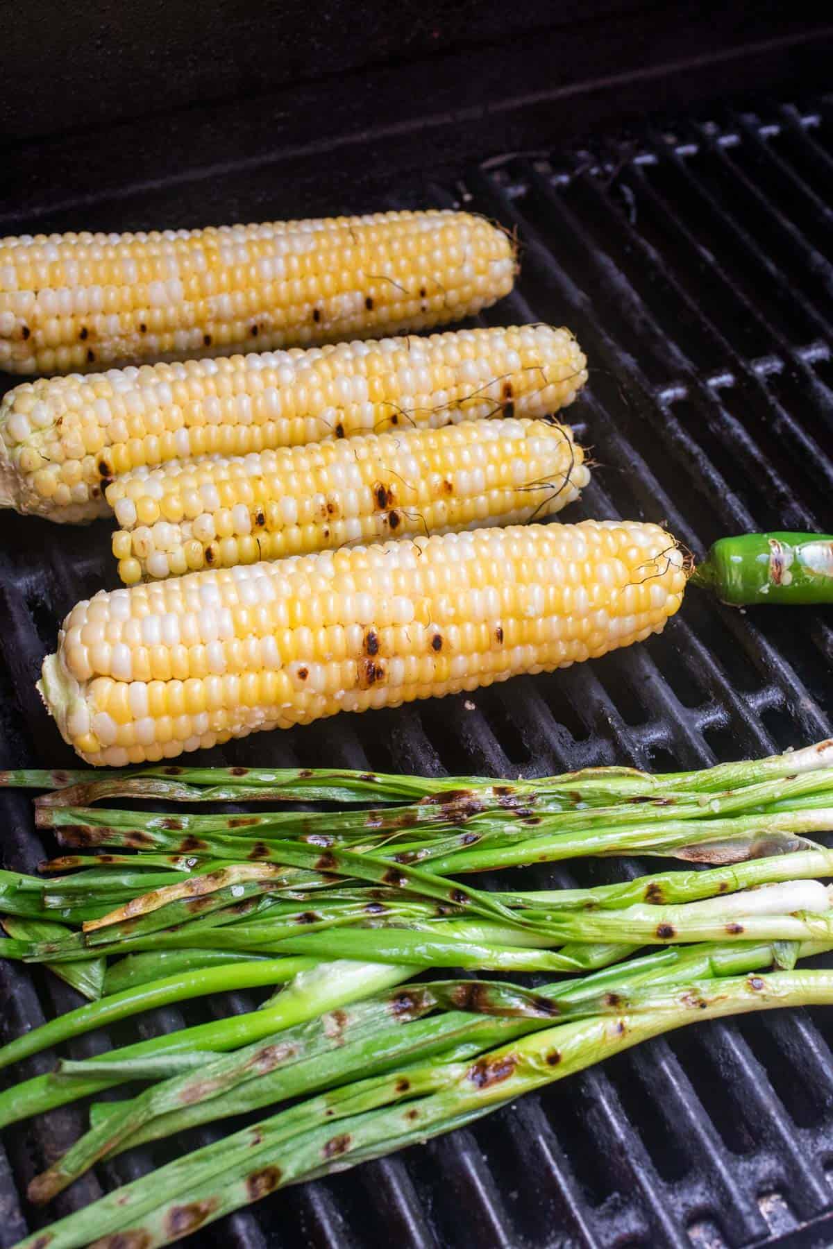 Spicy Corn Salad with Buttermilk Cotija Dressing ~ Crunch Time Kitchen