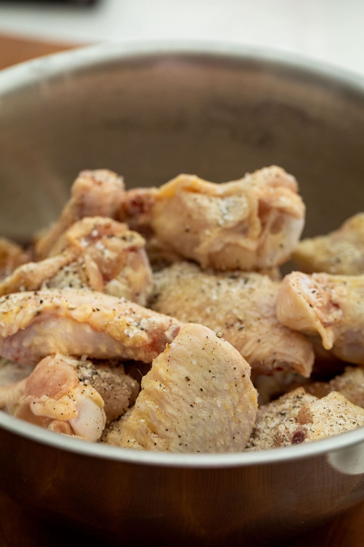 Baked Pesto Chicken Wings (Easy Appetizer) ~ Crunch Time Kitchen