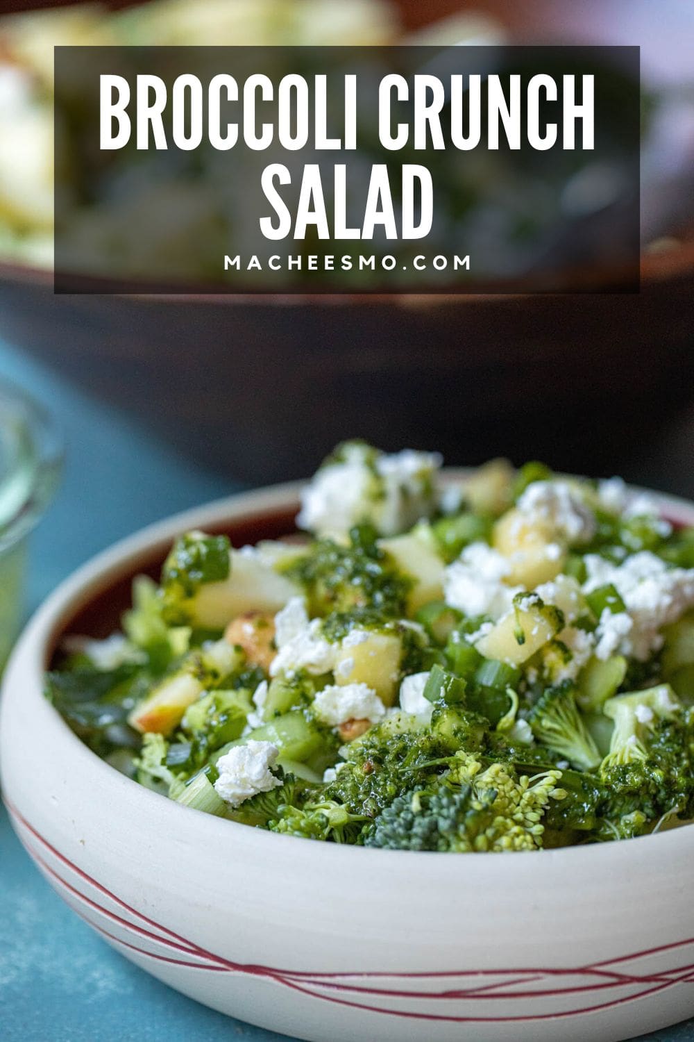 Broccoli Crunch Salad with Parsley Dressing ~ Crunch Time Kitchen