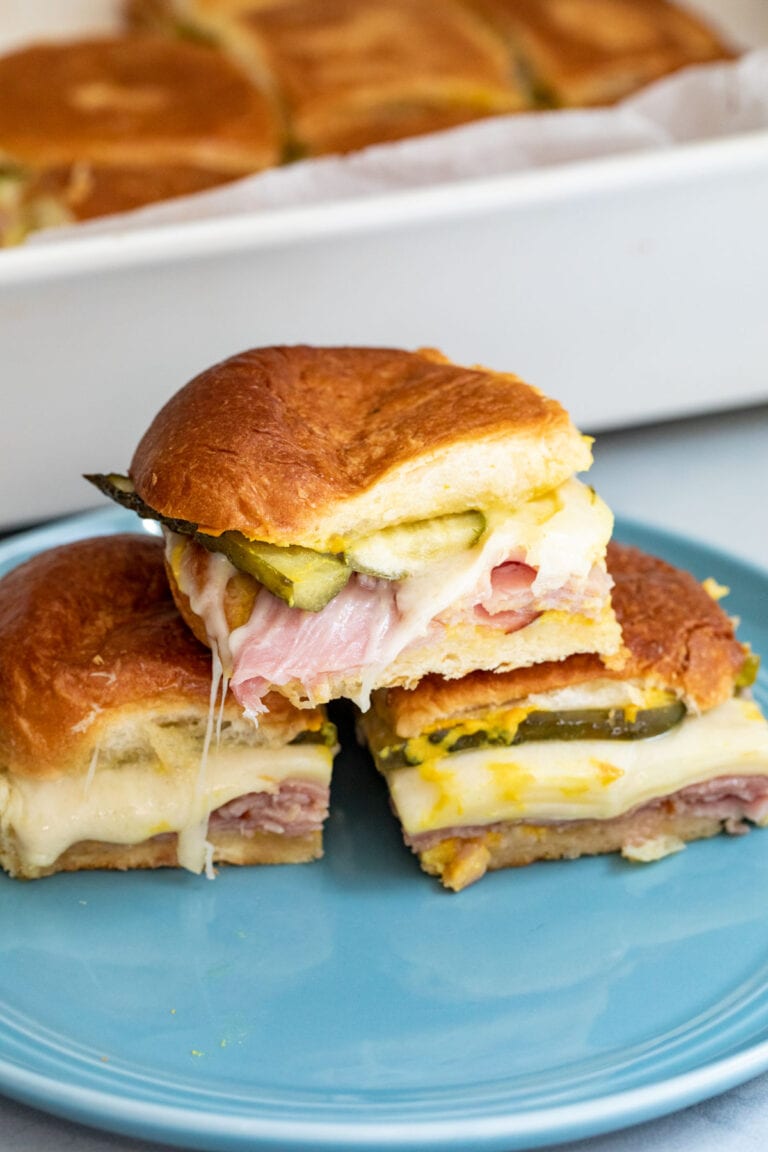 Baked Cuban-Style Sliders - Perfect Game Day Appetizer