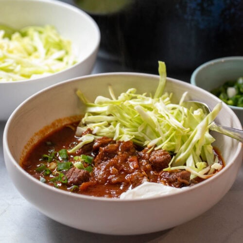 Korean-Inspired Gochujang Chili - Crunch Time Kitchen